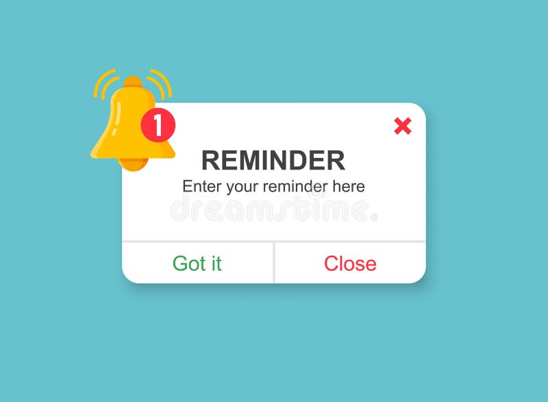 Notifications Page Stock Illustrations – 558 Notifications Page Stock ...