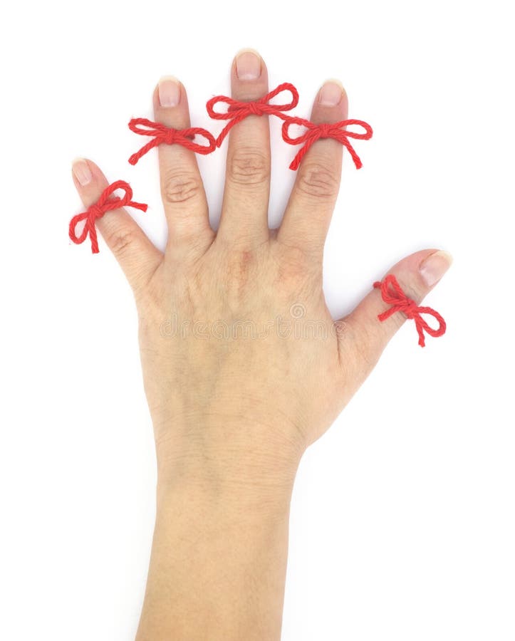 387 Finger Reminder Knot Stock Photos - Free & Royalty-Free Stock ...