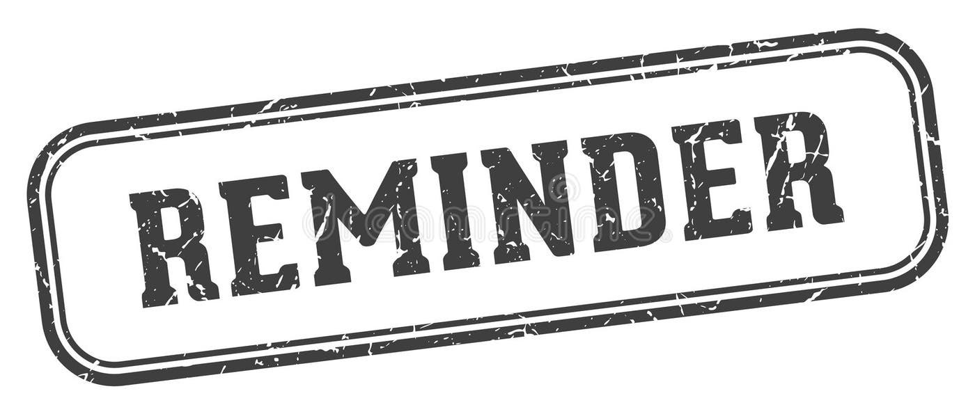 Reminder Stamp Stock Illustrations – 4,510 Reminder Stamp Stock ...