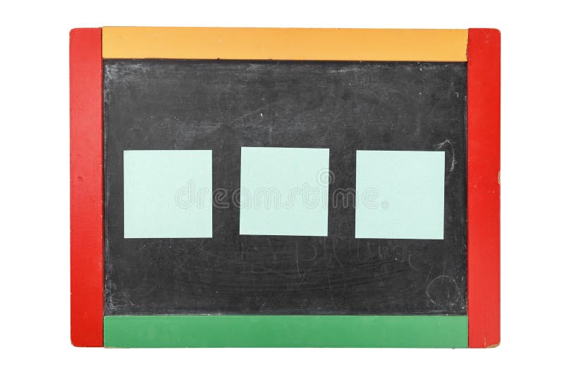 Reminder Stickers without Text Stock Photo - Image of business, message ...