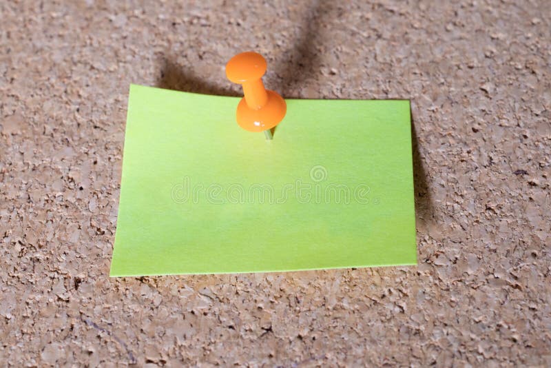 Reminder Sticky Notes Pinned on the Cork or Bulletin Board Stock Image ... Reminder Sticky Notes Pinned on the Cork or Bulletin Board Stock Image ...