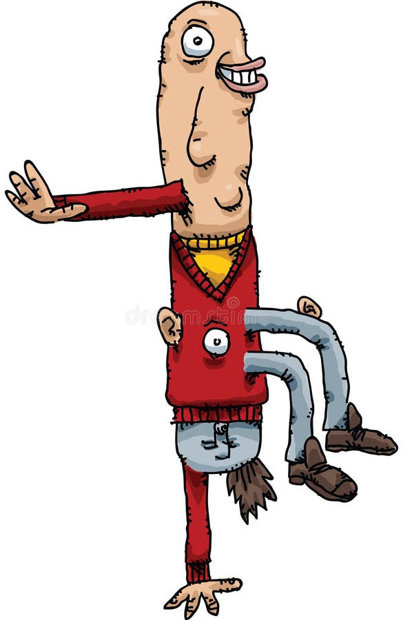 Remixed Man stock illustration. Illustration of concept - 41748527