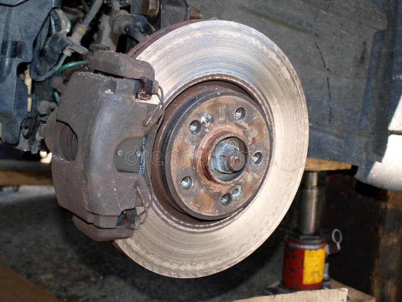 Remmen stock afbeelding. Image of revisie, metaal, schijf - 23715173