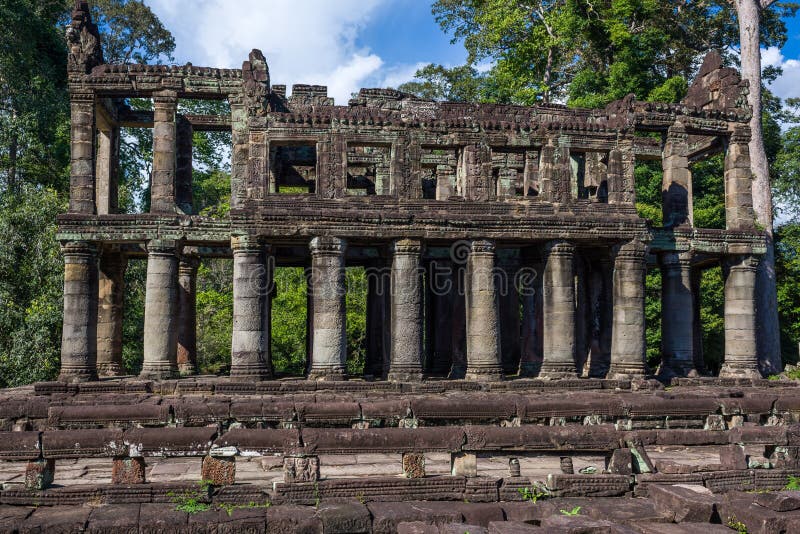 Remnants of Ancient Building Stock Image - Image of majestic, kingdom ...