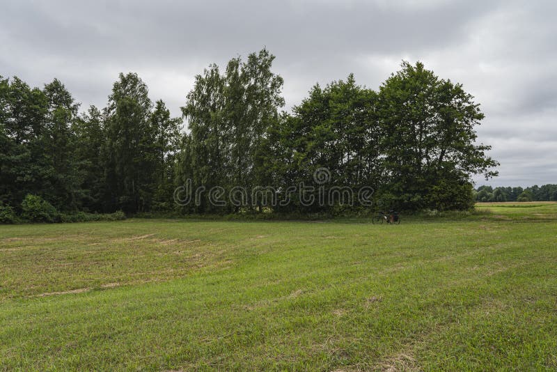 Remnants in the Form of a Depression of Land after the River Bed, Which ...