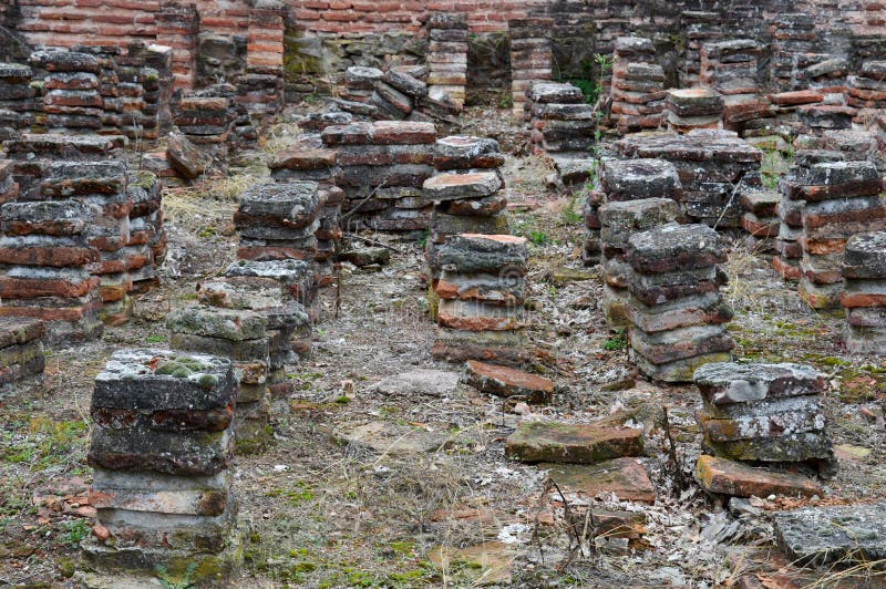 Remnants of the old town stock image. Image of material - 161296207