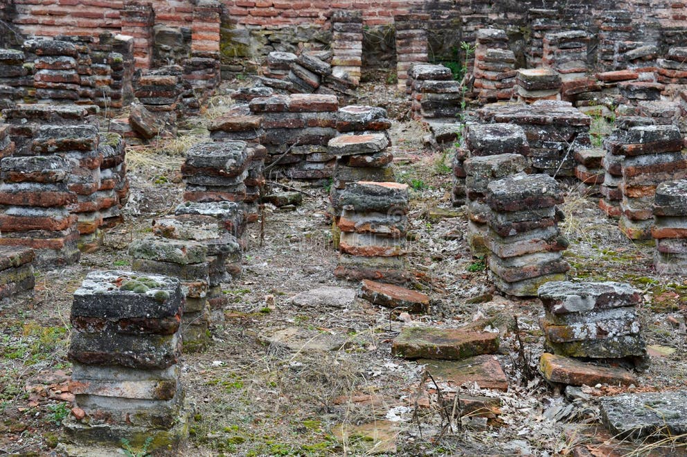 Remnants of the old town stock image. Image of material - 161296207