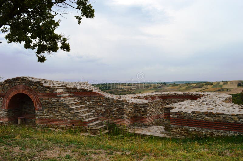Remnants of the old town stock image. Image of stairs - 161295993