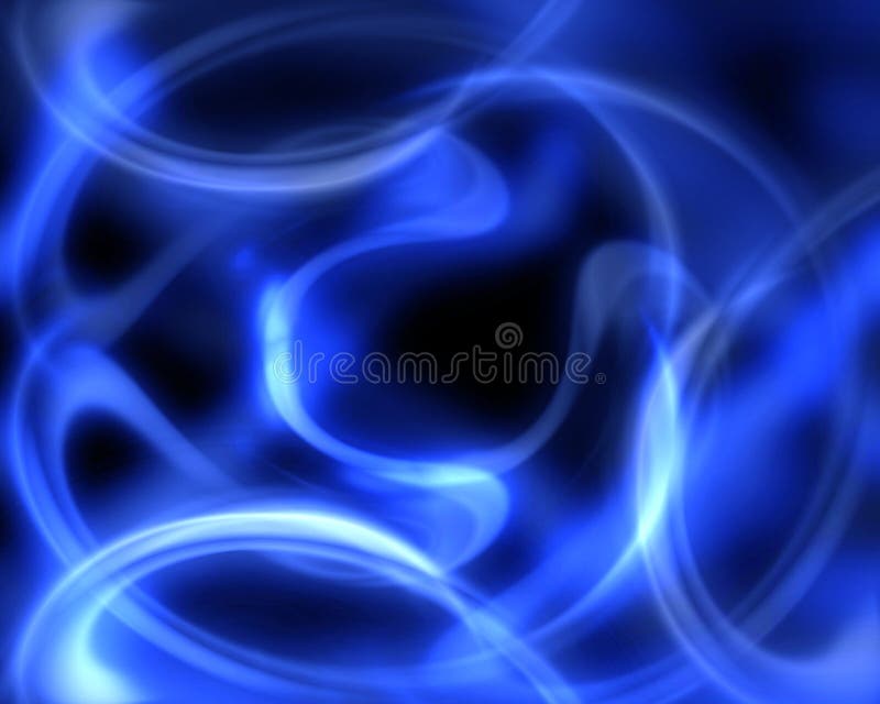 Remolinos azules stock de ilustración. Ilustración de fractal - 5810253
