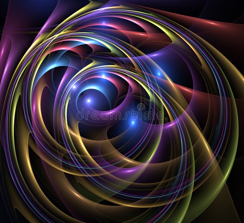 Remolinos del plástico stock de ilustración. Ilustración de contexto ...