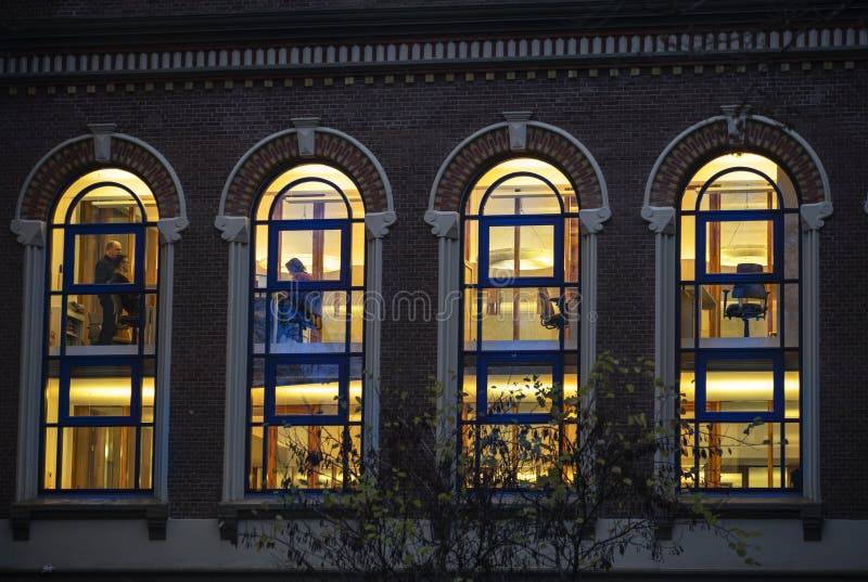 The Remonstrant Church in Groningen Editorial Image - Image of iron ...