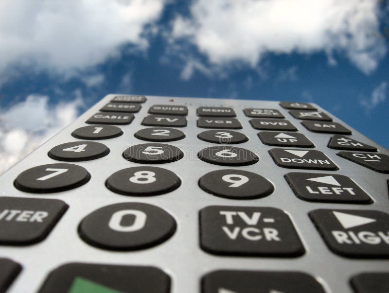 Remote stock image. Image of device, television, numbers - 4315715