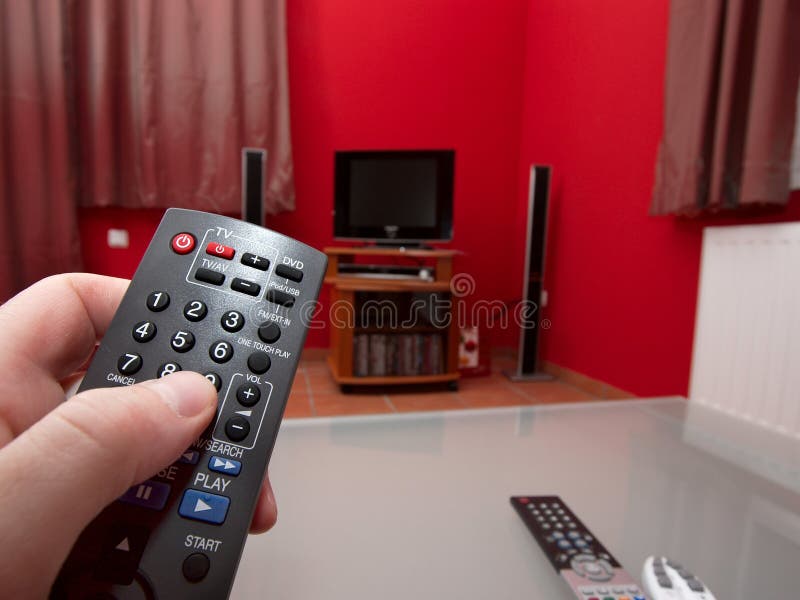 Remote stock image. Image of control, apartment, monitor - 9027277