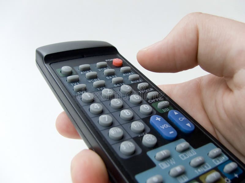 Remote Controls stock image. Image of detail, digital, black - 95235