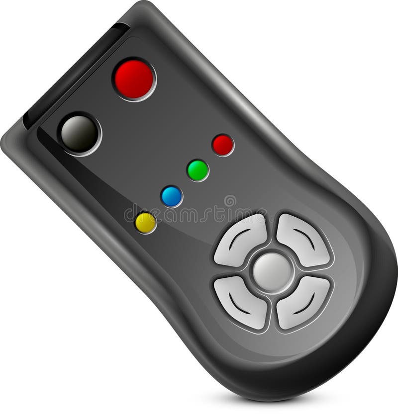 Vector Remote Control Concept Stock Vector - Illustration of concept ...