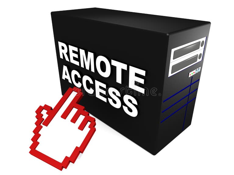 Remote Server Access Stock Illustrations – 6,839 Remote Server Access ...