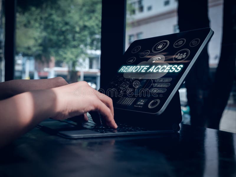 Remote Access Technology Connection Via Internet on Cloud Storage for ...