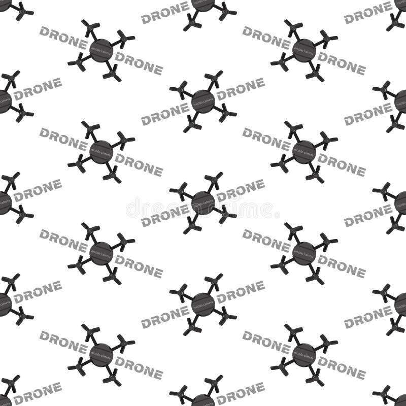 Vector of drone stock vector. Illustration of hand, control - 120392167