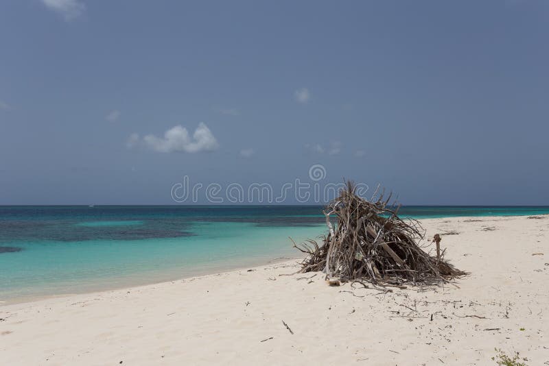 Remote Beach stock photo. Image of lagoon, ocean, resort - 67287802