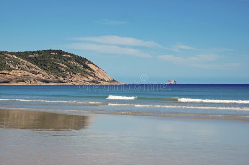Remote Beach Off Victoria Australia Stock Photo - Image of park ...