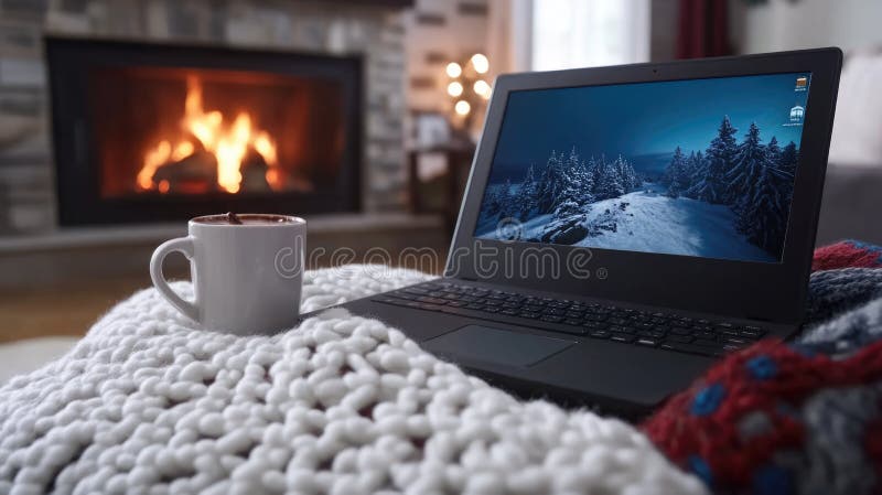 Remote Career: Laptop Use, Home Office Setup, Digital Tasks, Virtual ...