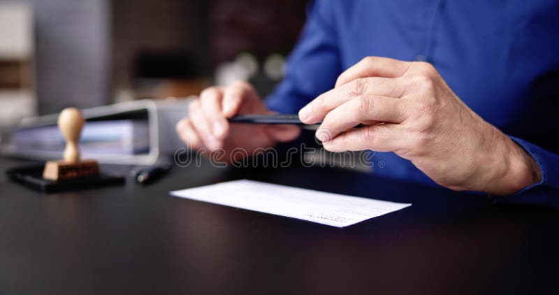 Remote Check Deposit Taking Photo Stock Image - Image of scan, insured ...