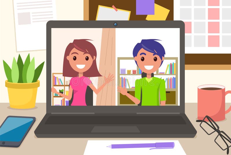 Virtual Intercommunication Stock Illustrations 118 Virtual Intercommunication Stock