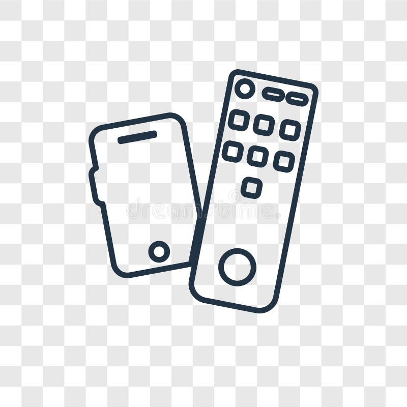 Remote Control Icon Vector Isolated on White Background, Remote Control ...