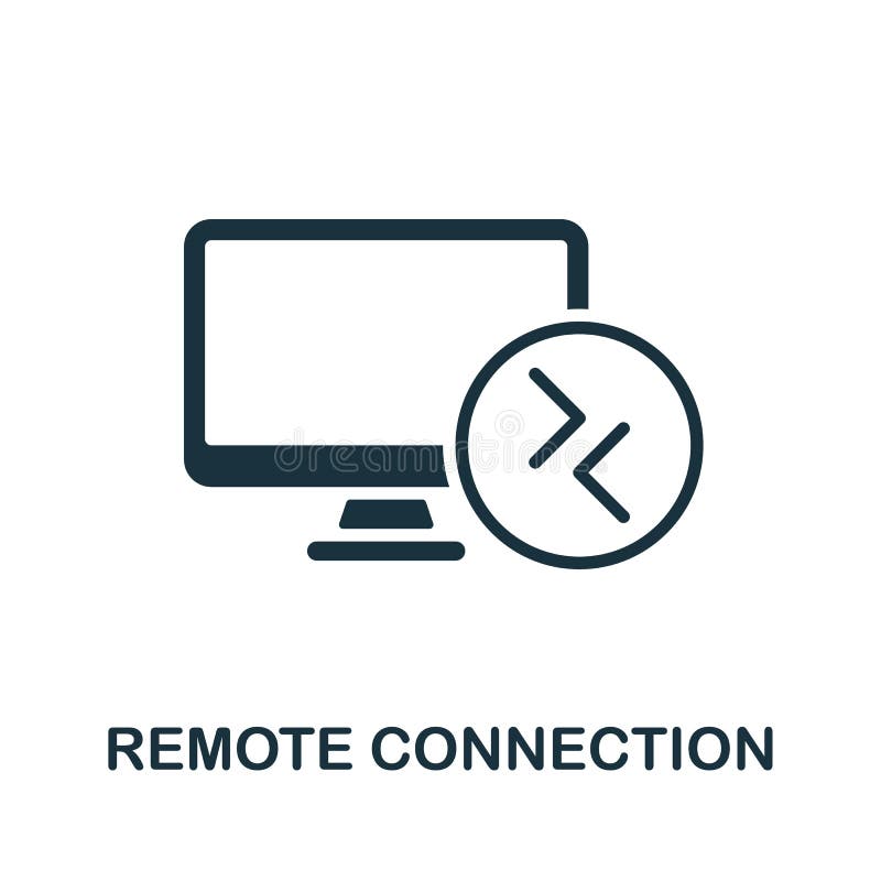 Remote Management Icon from Iot Collection. Simple Line Remote ...