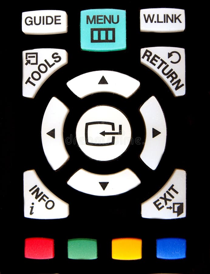 Remote control stock image. Image of button, arrow, buttons - 11062195