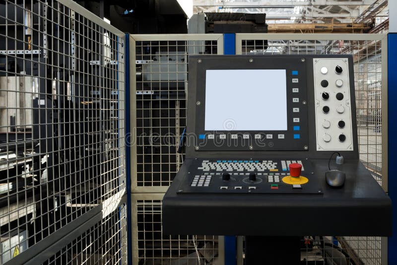 CNC machine shop stock image. Image of chemicals, cabinet - 24519061