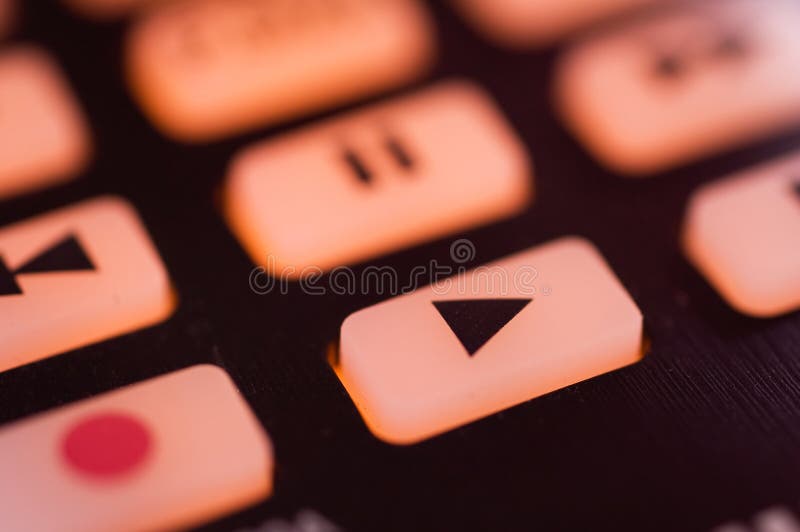 Remote control stock image. Image of pause, light, infra - 18021563