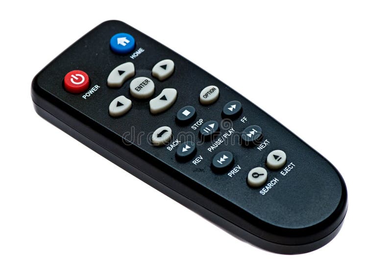 Remote control. stock image. Image of front, entertainment - 26611829