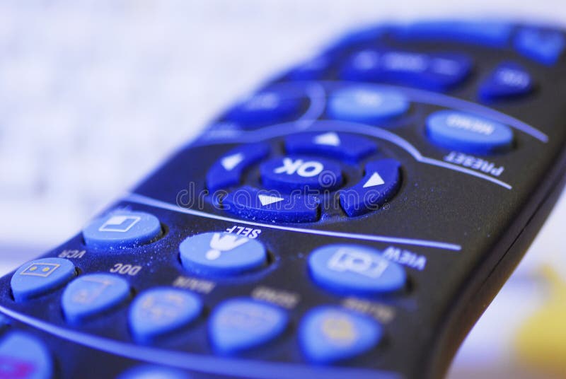 Remote control stock photo. Image of arrows, control, blue - 5191068