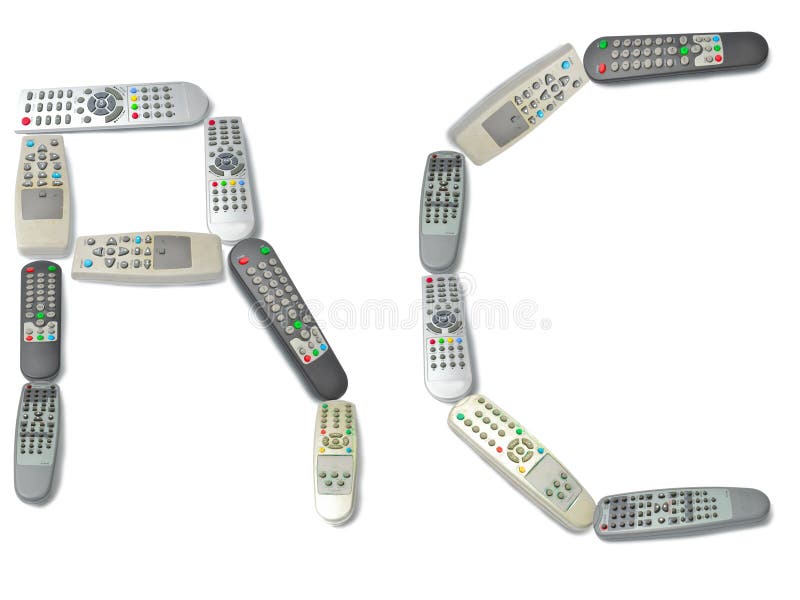 Remote control as word stock image. Image of dusty, channels - 22407143