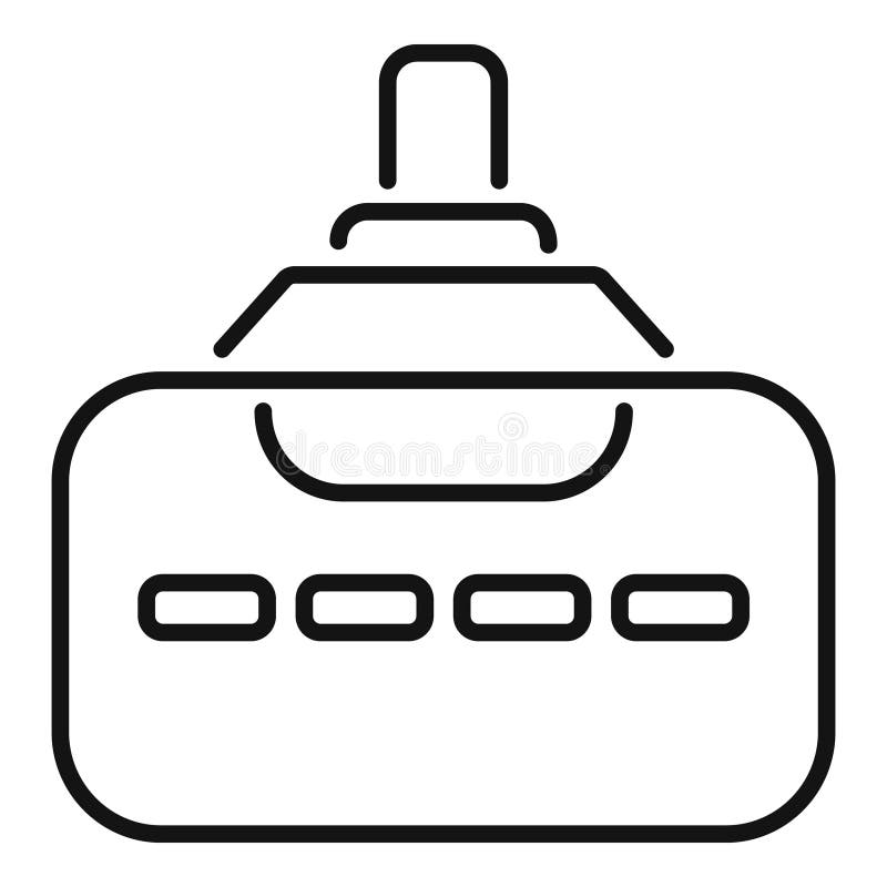 Remote Control with Buttons and Antenna for Television Stock Vector ...