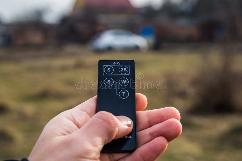 Remote Control Camera for Remote Shooting Outdoors Stock Image - Image ...