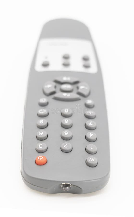 Remote Control for Controlling Tv Stock Image - Image of video, hand ...