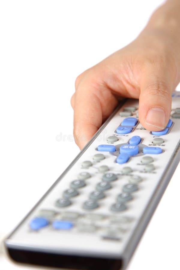 Remote-control device stock image. Image of human, view - 44417305