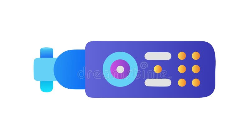 Remote Control Device Icon, Modern Electronic Controller, Vector Design ...