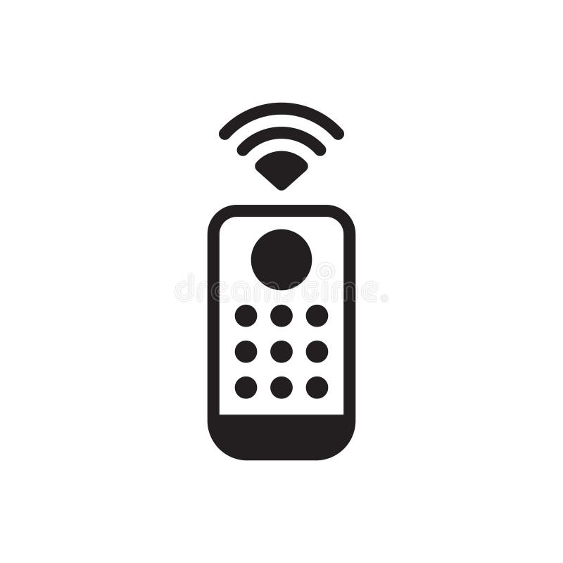 Remote Control Device icon stock vector. Illustration of control ...