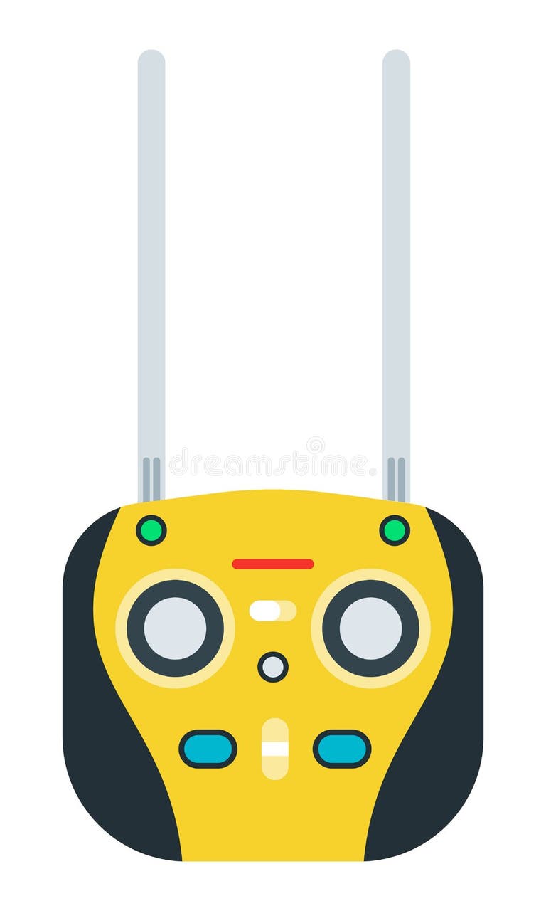 Drone Remote Controller Transmitter Icon Stock Illustrations – 29 Drone ...