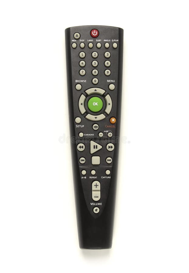 Remote control from dvd stock image. Image of closeup - 146065513