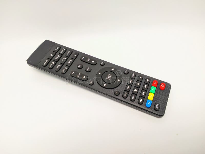 Remote Control of Electronic Devices Stock Photo - Image of relaxation ...