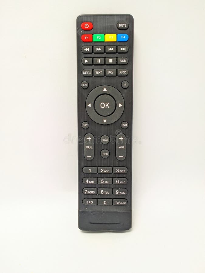 Remote Control of Electronic Devices Stock Image - Image of switch ...
