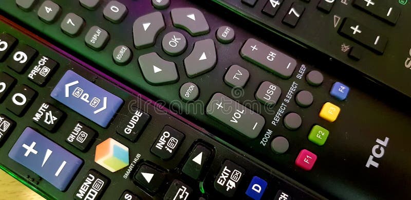 Remote Control for Electronic Instrument and Equipment with Colorful ...