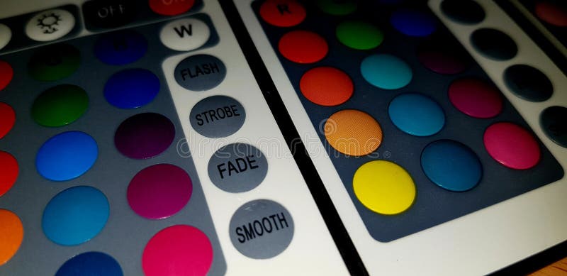 Remote Control for Electronic Instrument and Equipment with Colorful ...