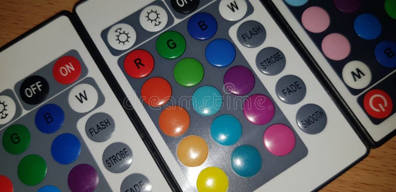 Remote Control for Electronic Instrument and Equipment with Colorful ...