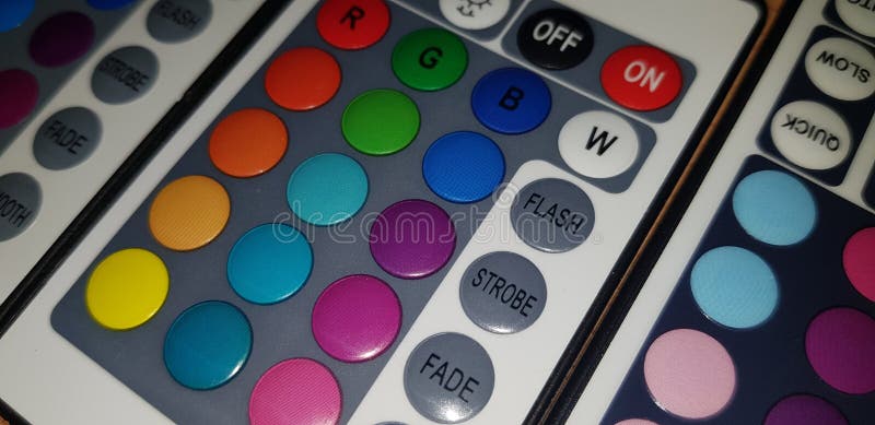 Remote Control for Electronic Instrument and Equipment with Colorful ...