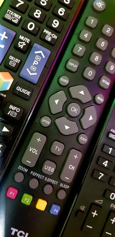 Remote Control for Electronic Instrument and Television Equipment with ...